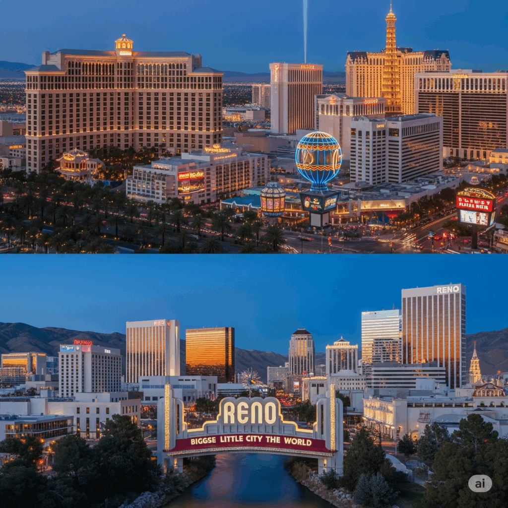 Las Vegas vs Reno Metro Housing Market – June 2025